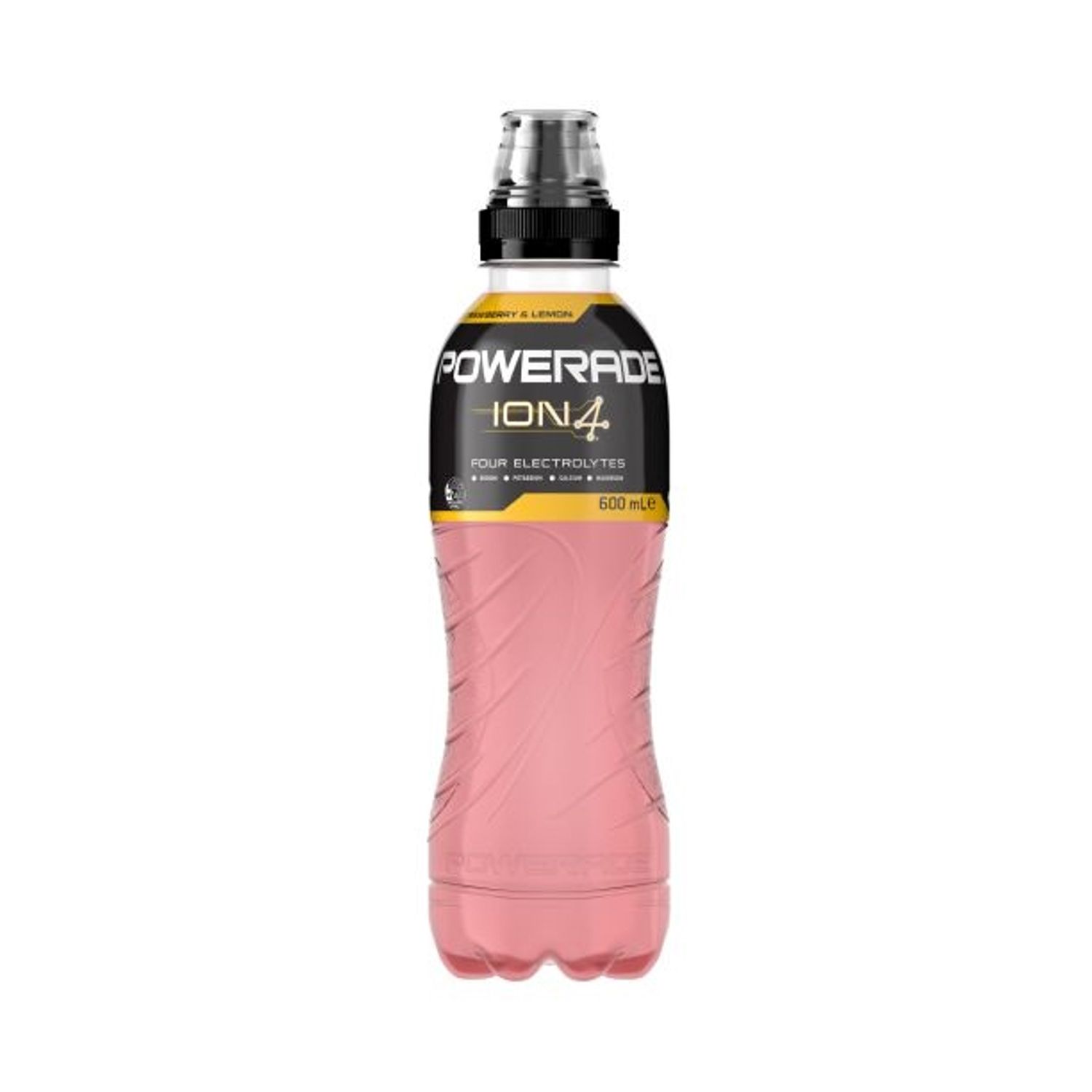 Powerade Strawberry and Lemon Sip Cap Sports Drink 600ml Carton 12 ...