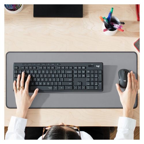 Logitech MK-295 Silent Wireless Keyboard And Mouse Combo - Blue Ink Group