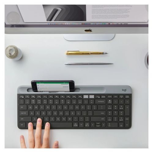 Logitech K-580 Wireless Keyboard - Blue Ink Group