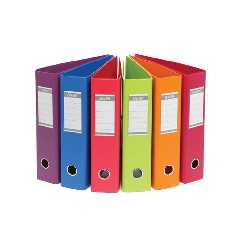 Bantex Lever Arch File Fruits PVC A4 70mm Grape - Blue Ink Group