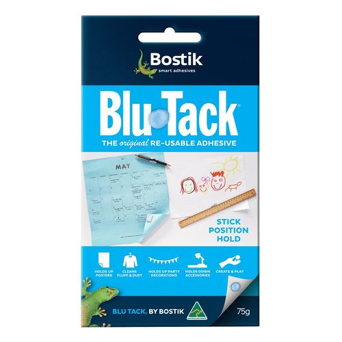 Bostik Blu-Tack Removable Adhesive 75g - Blue Ink Group