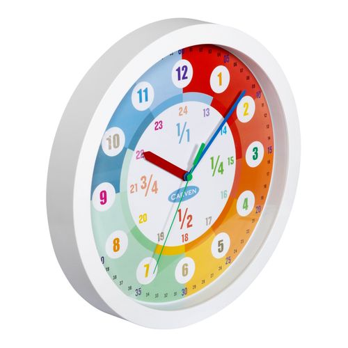 Carven Educational Clock 30mm 24 Hour - Blue Ink Group