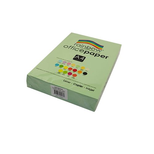 Rainbow Mint Paper A4 80gsm 500 Sheets - Blue Ink Group